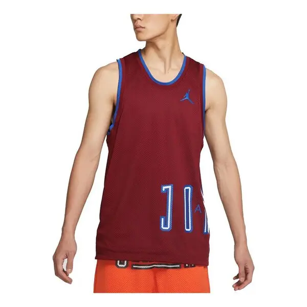 JORDAN Air Sport Dna Logo Vest - Wine Red
