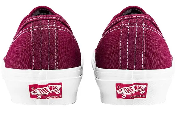 VANS Authentic Lx "capturing The Journey" Collaboration - Dark Red