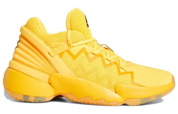 Adidas D.o.n. Issue #2 Crayola "solar Gold" Sneakers - Yellow/black