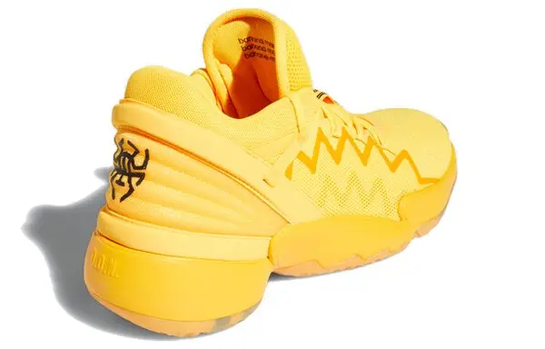 Adidas D.o.n. Issue #2 Crayola "solar Gold" Sneakers - Yellow/black