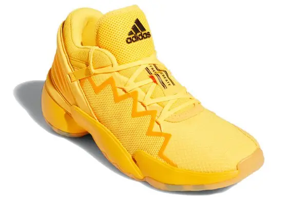Adidas D.o.n. Issue #2 Crayola "solar Gold" Sneakers - Yellow/black