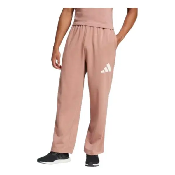 Adidas Essentials Wide Leg 3 Bar Logo Pants Asia Sizing