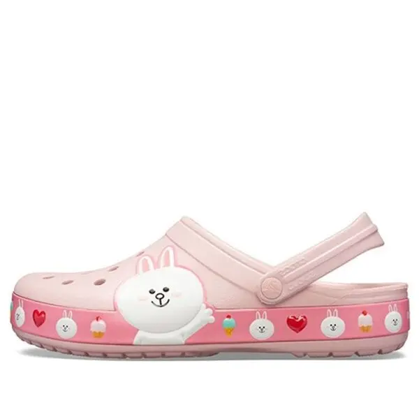 CROCS X Line Friends Beach Sandals - Pink