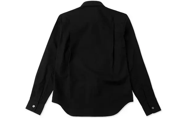 Play Comme Des Garcon Long Sleeve Shirt With Red Emblem