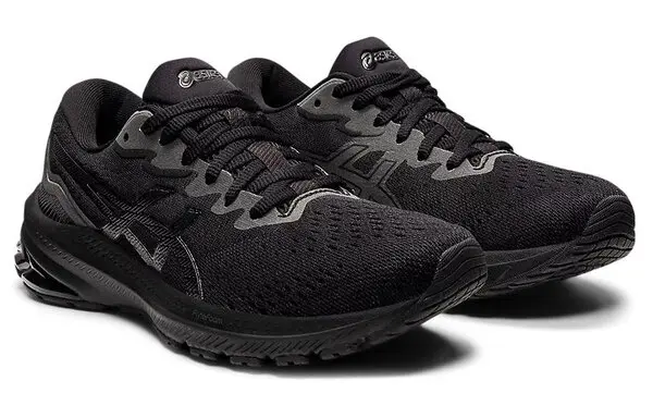 Asics Gt-1000 11 Wide 'triple Sneakers - Black