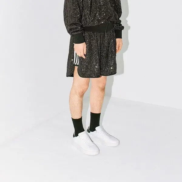Adidas Originals Blue Version Sequined Shorts