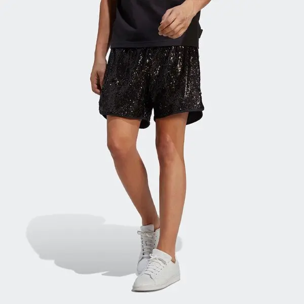 Adidas Originals Blue Version Sequined Shorts