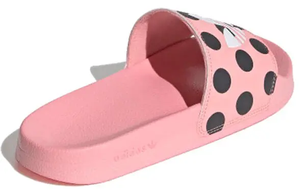 Adidas Adilette Lite Slides Polka Dot - Pink/black