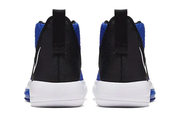 Nike Zoom Rize Team Mid Top Basketball Sneakers - Blue/black/white