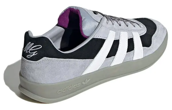 Adidas Mark Gonzales X Aloha Super "brainwash Victim" Low Top Sneakers - Grey