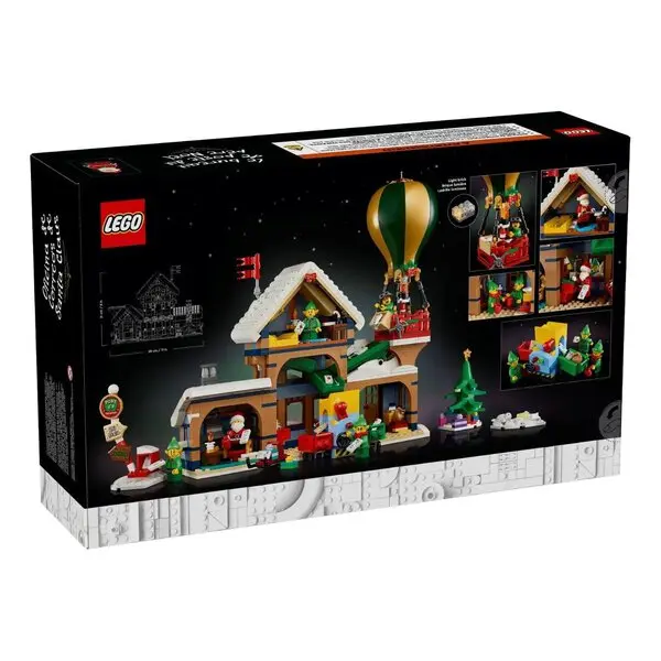 Lego Icons Santa's Post Office Set - Multi-color