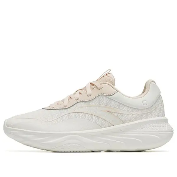 ANTA Shock-absorbing Low-top Athletic Shoes - Beige