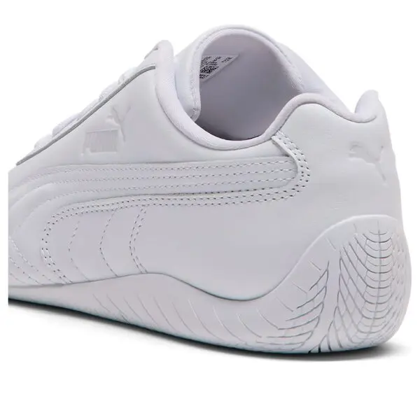 PUMA Speedcat Full Leather Sneakers - White/feather Gray