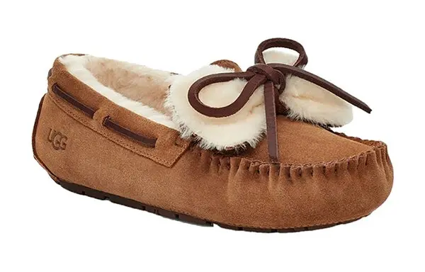 UGG Dakota Double Bow Moccasin Slipper