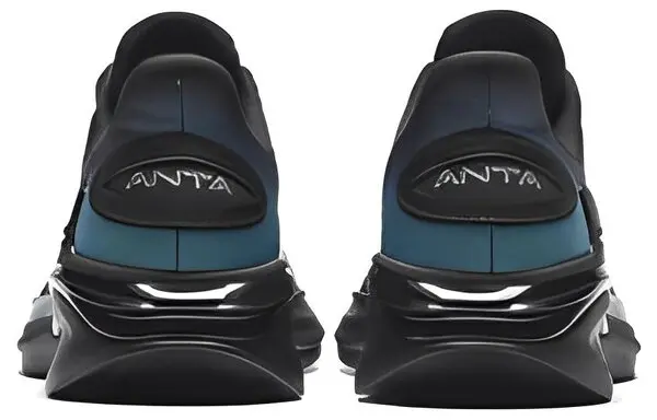 ANTA City Sneakers - Black/silver/blue