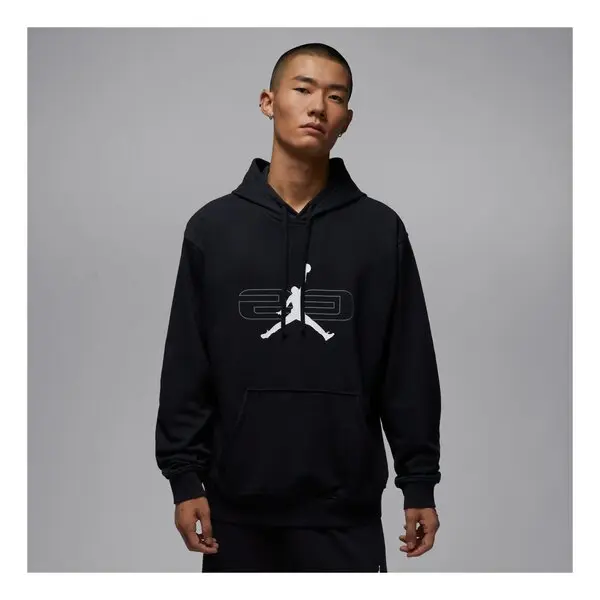 JORDAN Air Sport Crossover Fleece Pullover Hoodie - Black