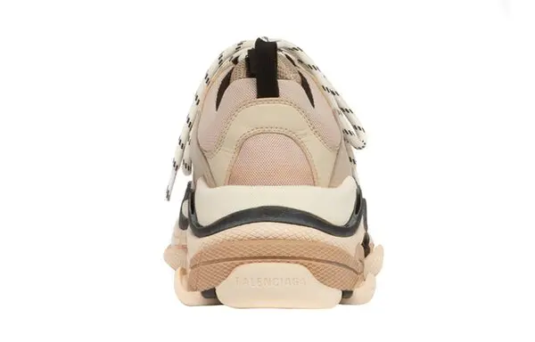 Balenciaga Triple S Sneakers - Creamblack