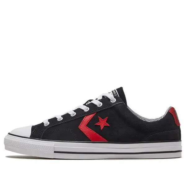 CONVERSE Star Player Low Top Sneakers - Black/red