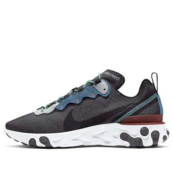 Nike React Element 55 "safari Pack" Sneakers - Anthracite/blue Fury