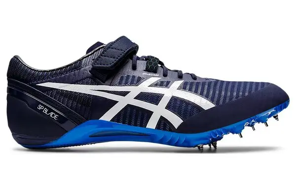 Asics Blade Track Spikes - Navy/blue