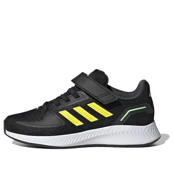 Adidas Runfalcon 2.0 Athletic Sneakers - Black/yellow