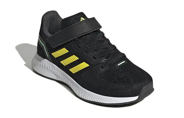 Adidas Runfalcon 2.0 Athletic Sneakers - Black/yellow
