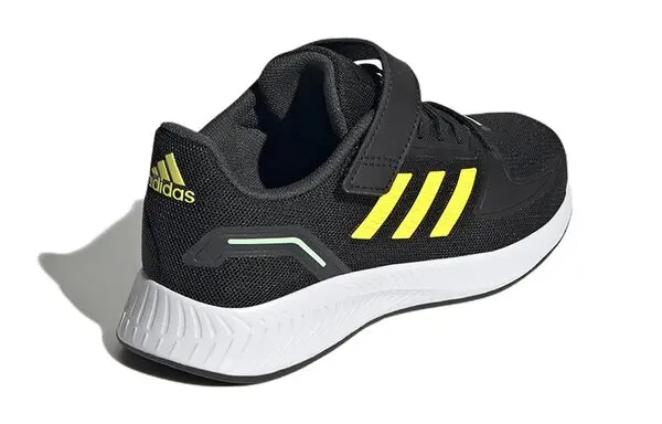 Adidas Runfalcon 2.0 Athletic Sneakers - Black/yellow