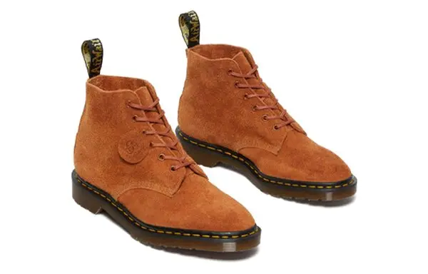 Dr. Martens Suede Ankle Boots - Tan Rust/oasis Suede
