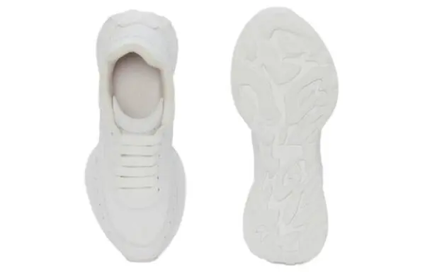 Alexander McQueen Sprint Runner Sneakers - White