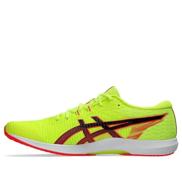 Asics Hyper Racer Athletic Sneakers - Safety Yellow/black/red