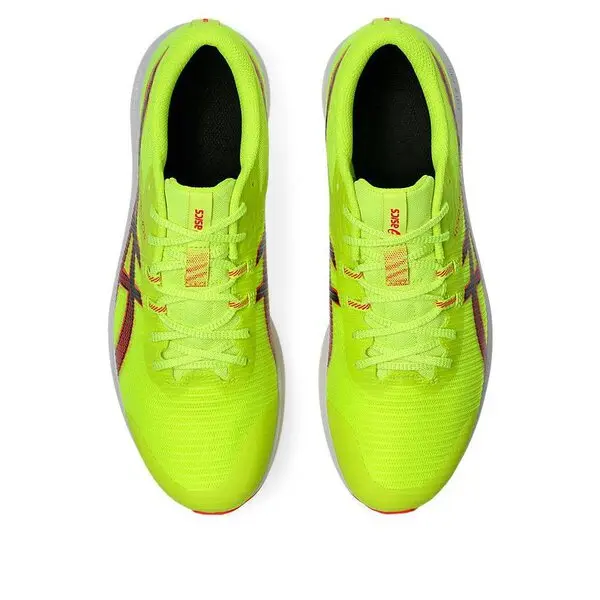 Asics Hyper Racer Athletic Sneakers - Safety Yellow/black/red