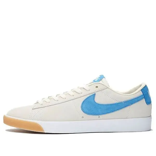 Nike Blazer Low Sb Gt 'pale Ivory - Blue