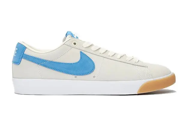 Nike Blazer Low Sb Gt 'pale Ivory - Blue