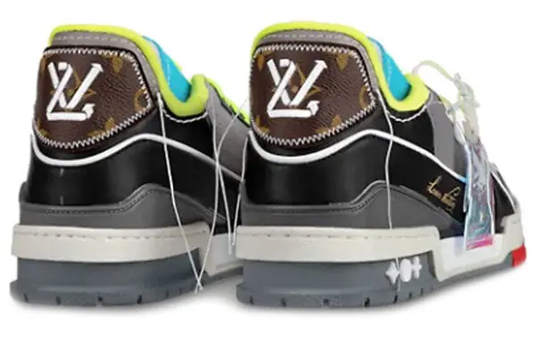 LOUIS VUITTON Trainer Low-top Sports Shoes - Blue/black