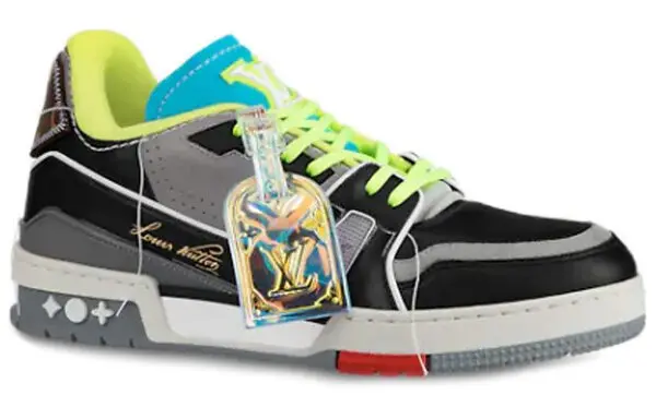 LOUIS VUITTON Trainer Low-top Sports Shoes - Blue/black
