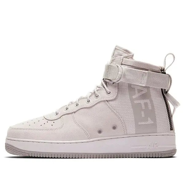 Nike Sf Air Force 1 Mid Suede Sneakers - Grey