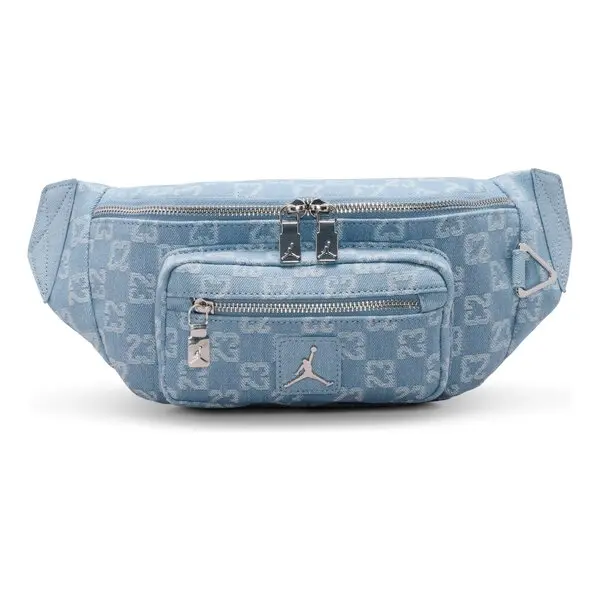 JORDAN Monogrammed Waist Bag - Blue