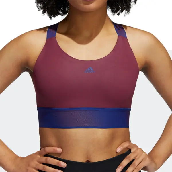 Adidas Believe This Medium-support Workout Bra Asia Sizing 'copper Blue