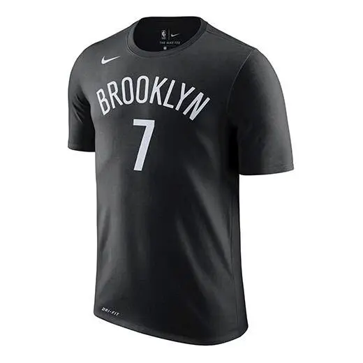 Nike Dri-fit Brooklyn Nets Kd 7 T-shirt - Black