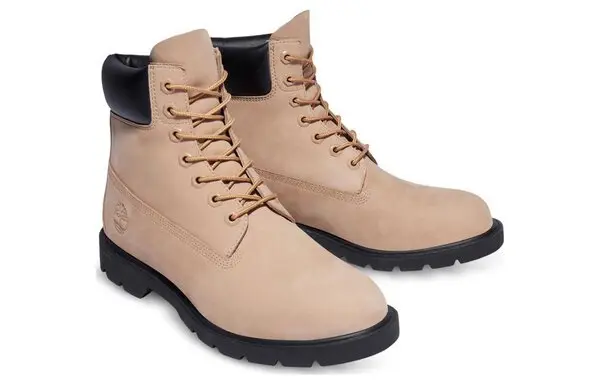 Timberland Classic 6 Inch Waterproof Lace-up Boots - Tan/black