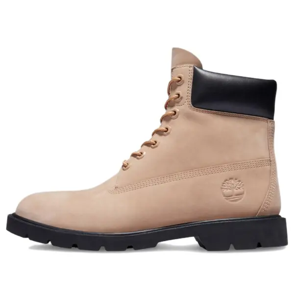 Timberland Classic 6 Inch Waterproof Lace-up Boots - Tan/black
