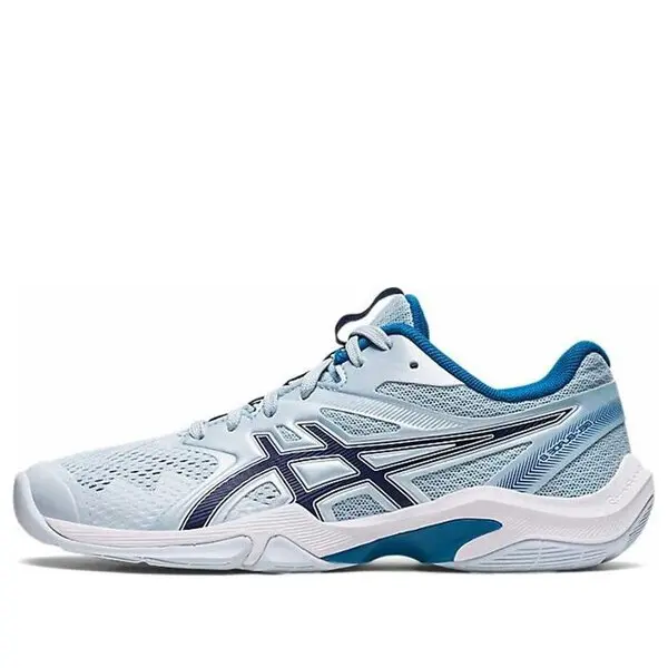 Asics Gel-blade Badminton Shoes - Blue/white