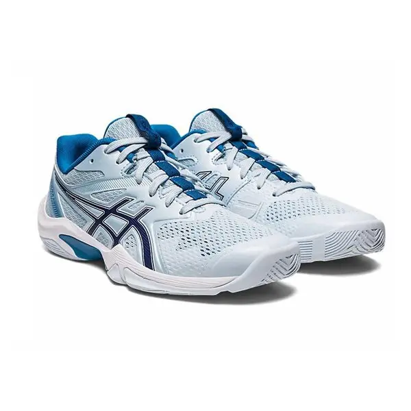 Asics Gel-blade Badminton Shoes - Blue/white