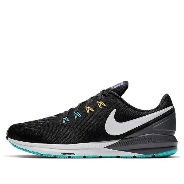 Nike Zoom Structure 22 Athletic Sneakers - Black