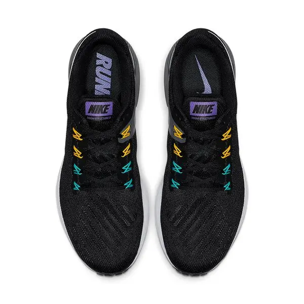 Nike Zoom Structure 22 Athletic Sneakers - Black