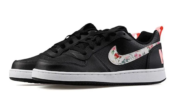 Nike Court Borough Low Vf 'floral Swoosh