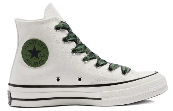CONVERSE Chuck 70 Hi "wordmark Ribbon Laces" High Top Sneakers - White