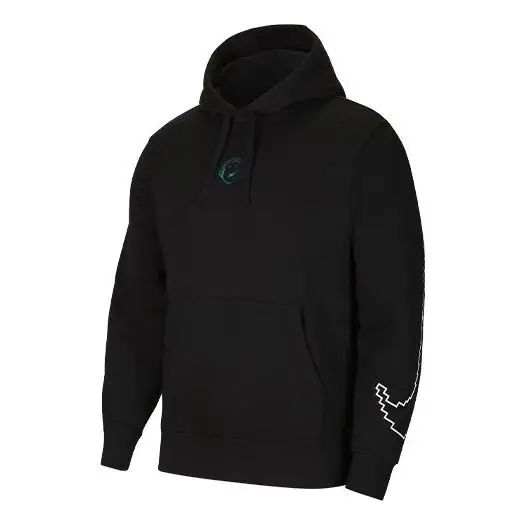 Nike Club Fleece Pullover Hoodie - Black