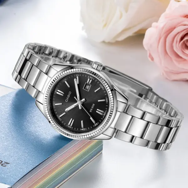 Casio Stainless Steel Quartz Analog Watch
