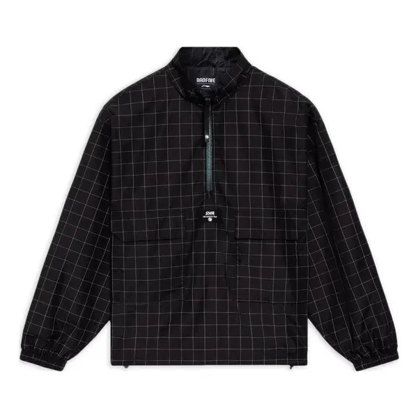 LI-NING Badfive Graphic Sports Half Zip Jacket - Black